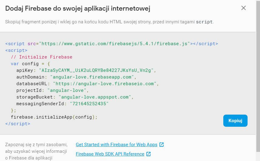 Angular & Firebase - Backend as a Service - CRUD & Login, cz. I