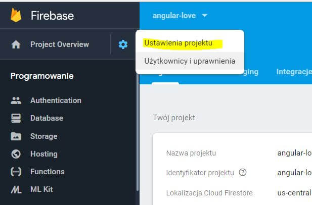 Angular & Firebase - Backend as a Service - CRUD & Login, cz. I