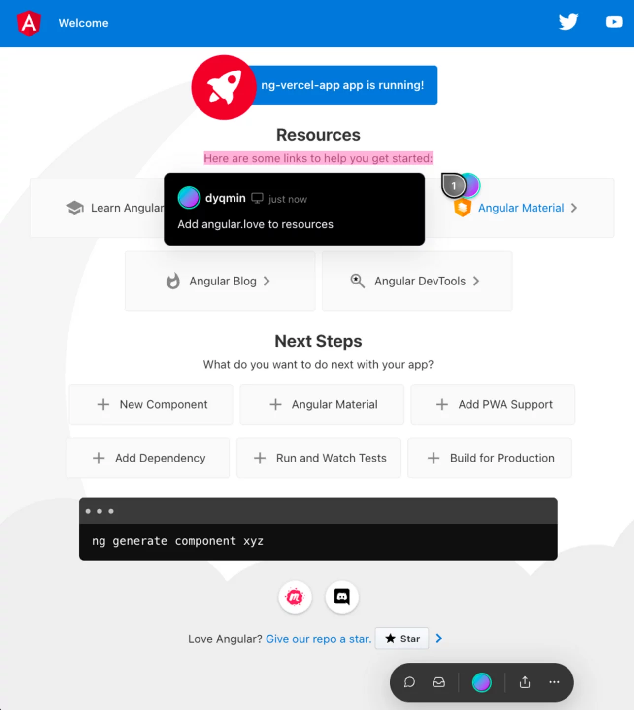 Effortless Angular deployment with Vercel