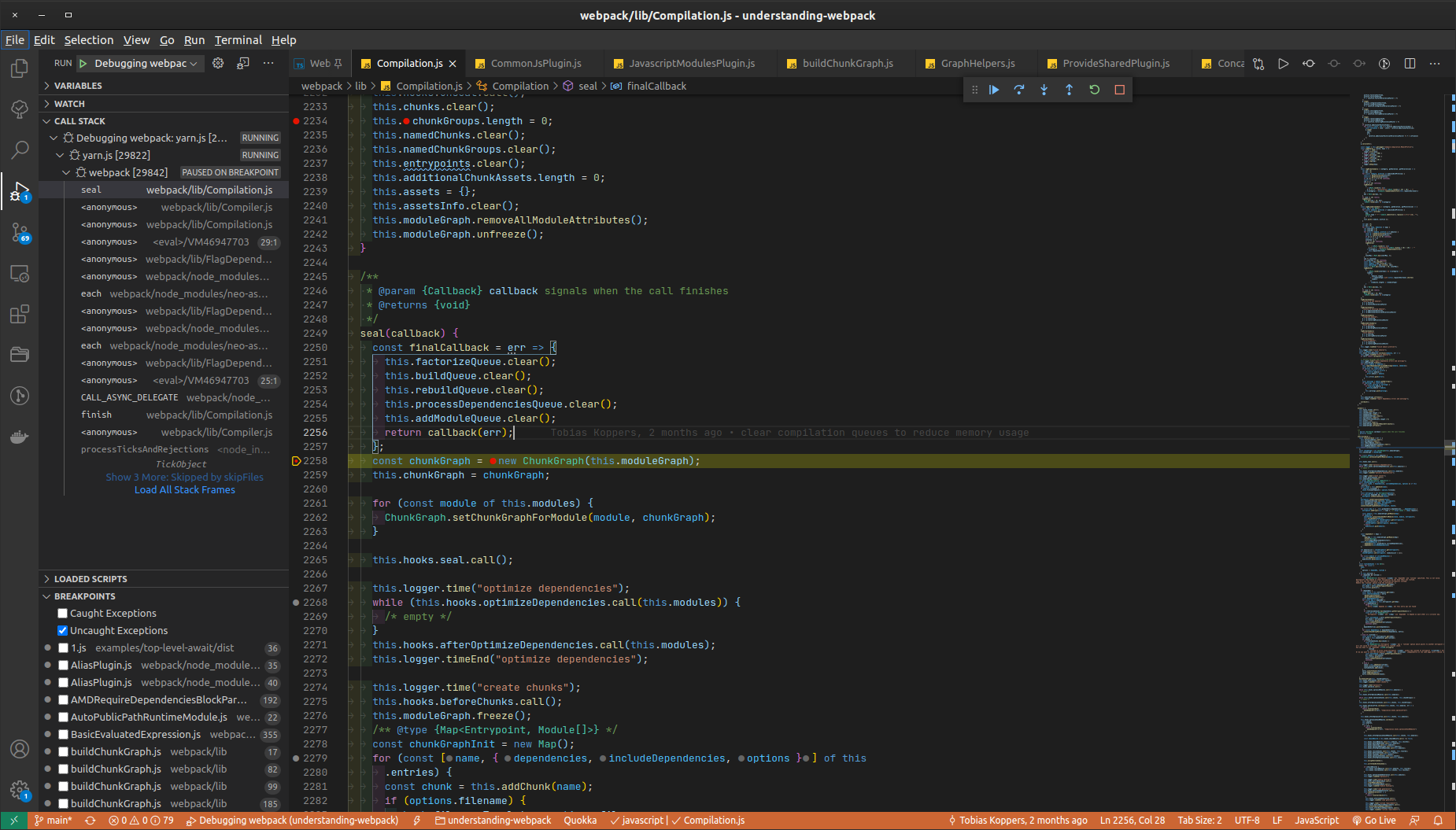 Deep look into how webpack's bundling process works