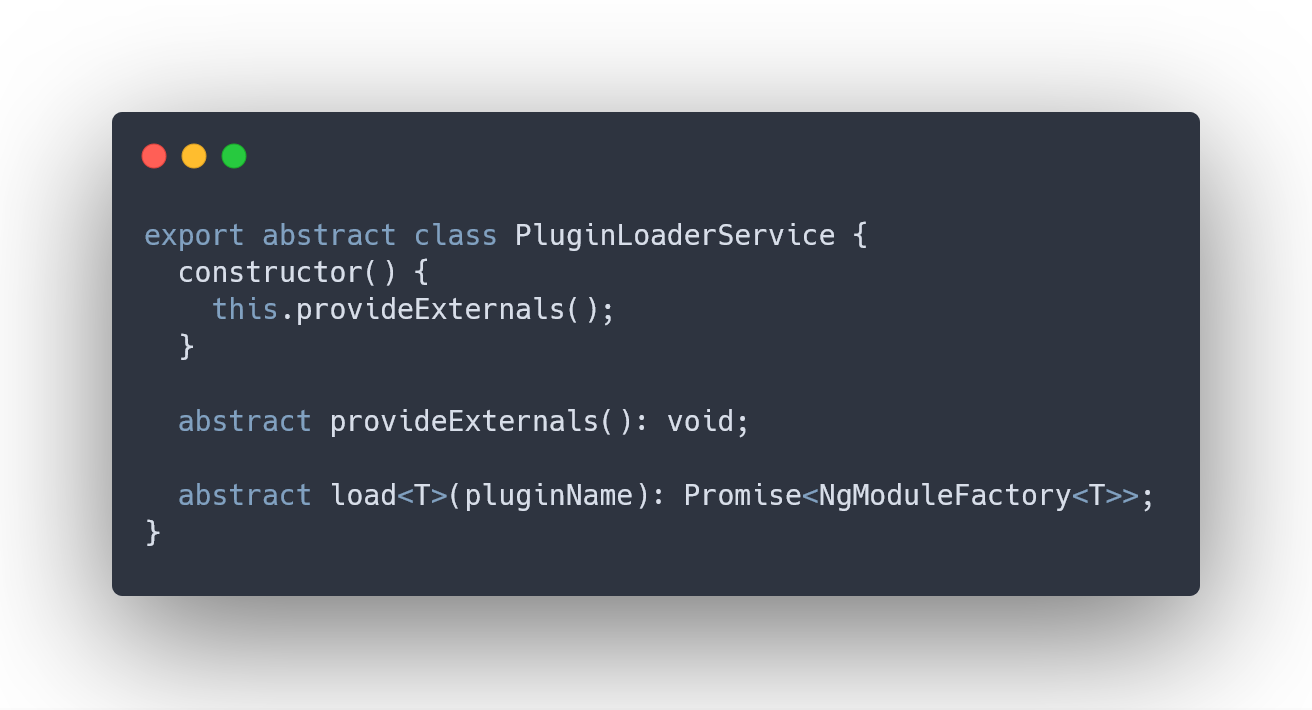 Enterprise Application with Angular - Building an extensible Dynamic Pluggable project