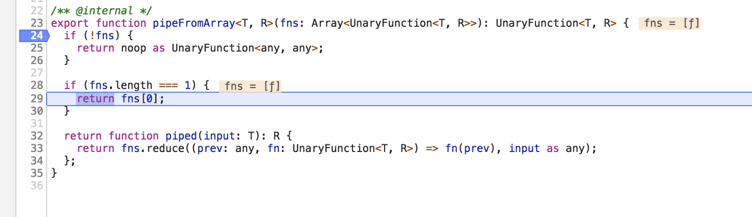 Reading the RxJS 6 Sources: Map and Pipe Reading the RxJS 6 Sources: Map and Pipe