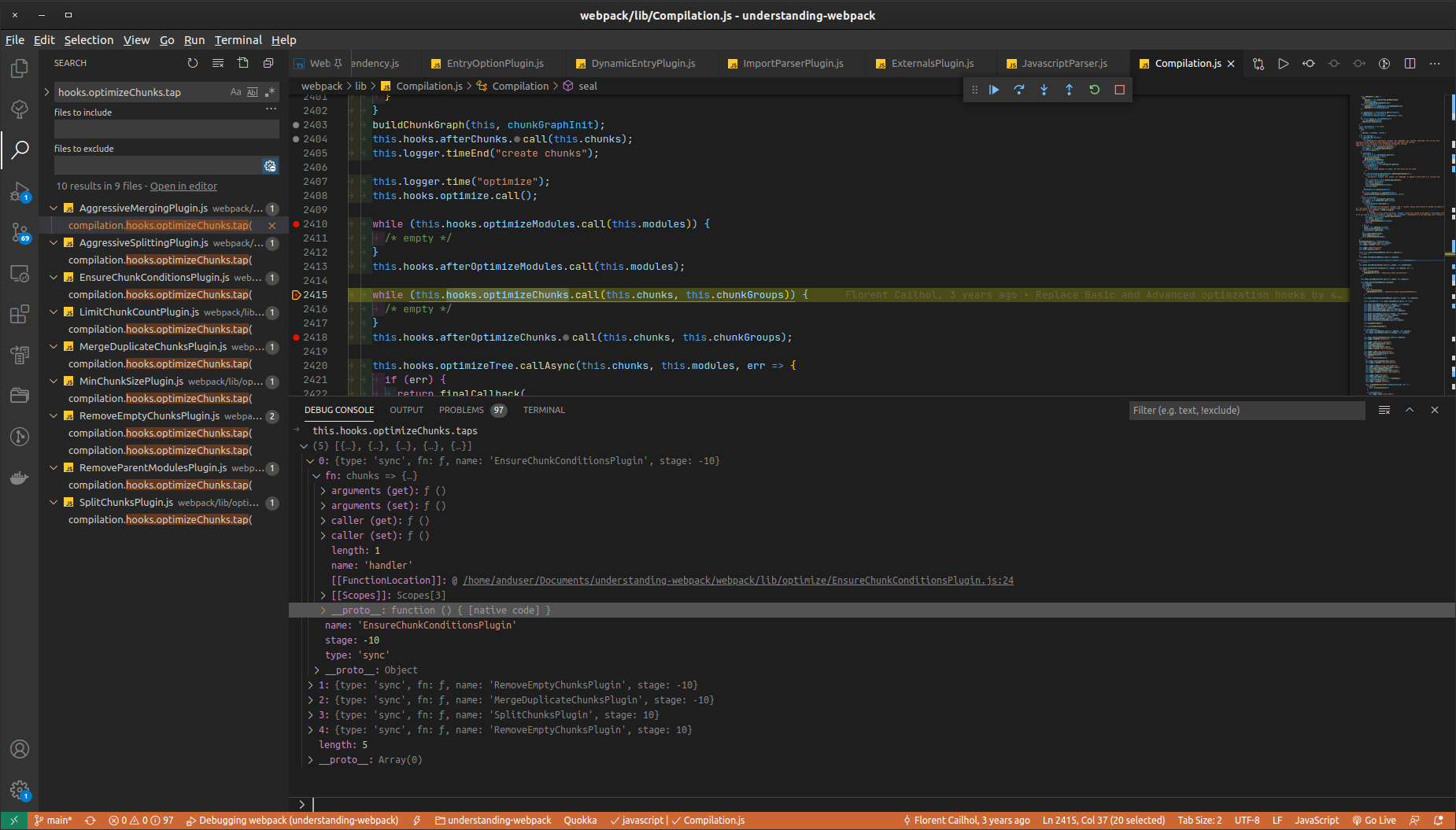 Deep look into how webpack's bundling process works