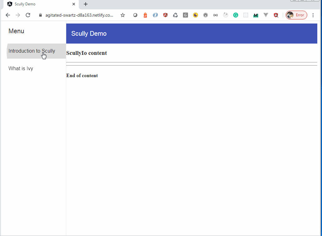 Scully, the First Static Site Generator for Angular Scully, the First Static Site Generator for Angular
