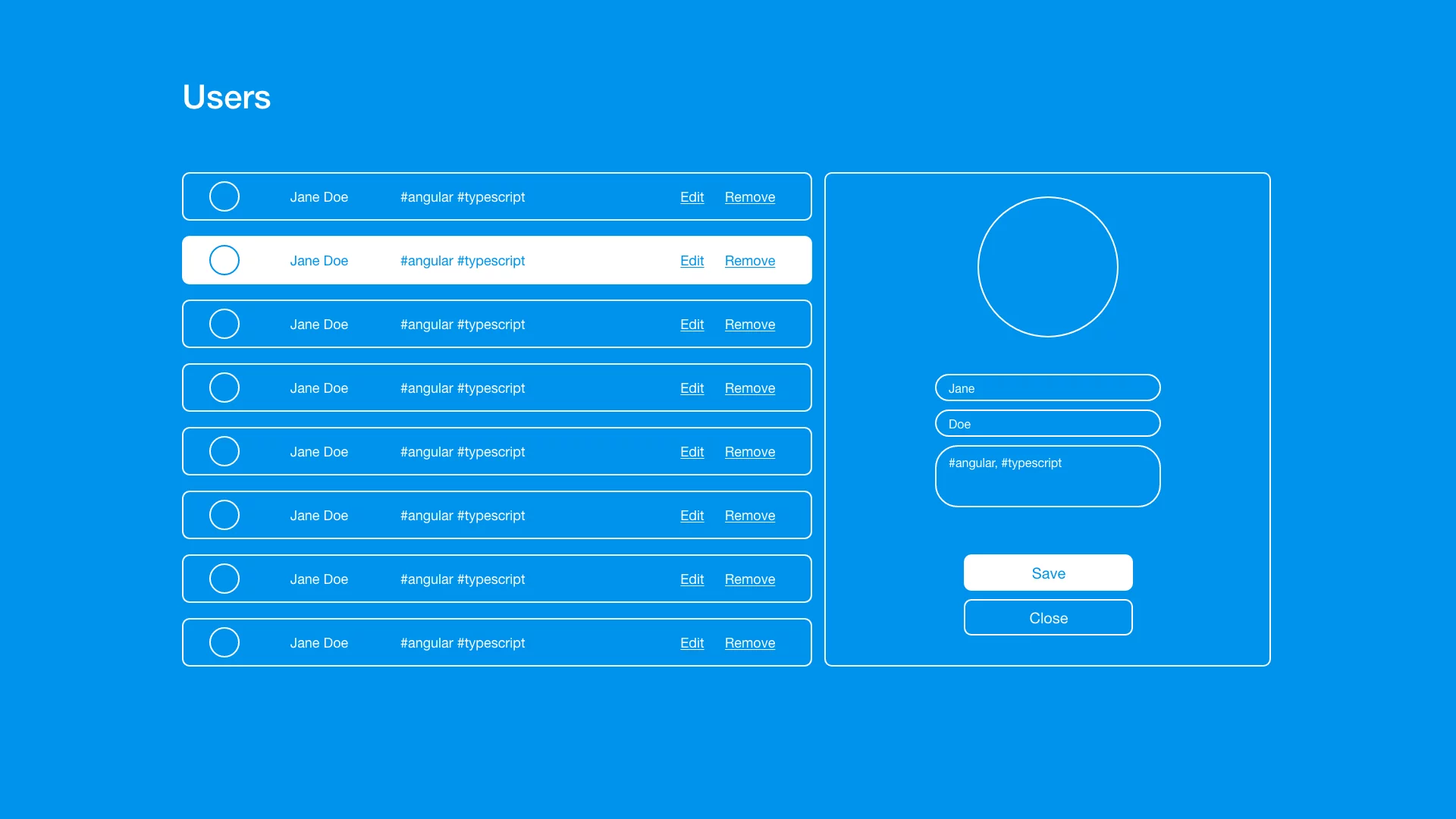 Designing Angular architecture - Container-Presentation pattern