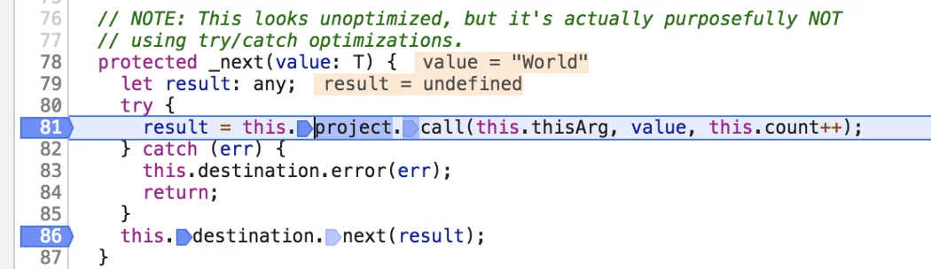 Reading the RxJS 6 Sources: Map and Pipe