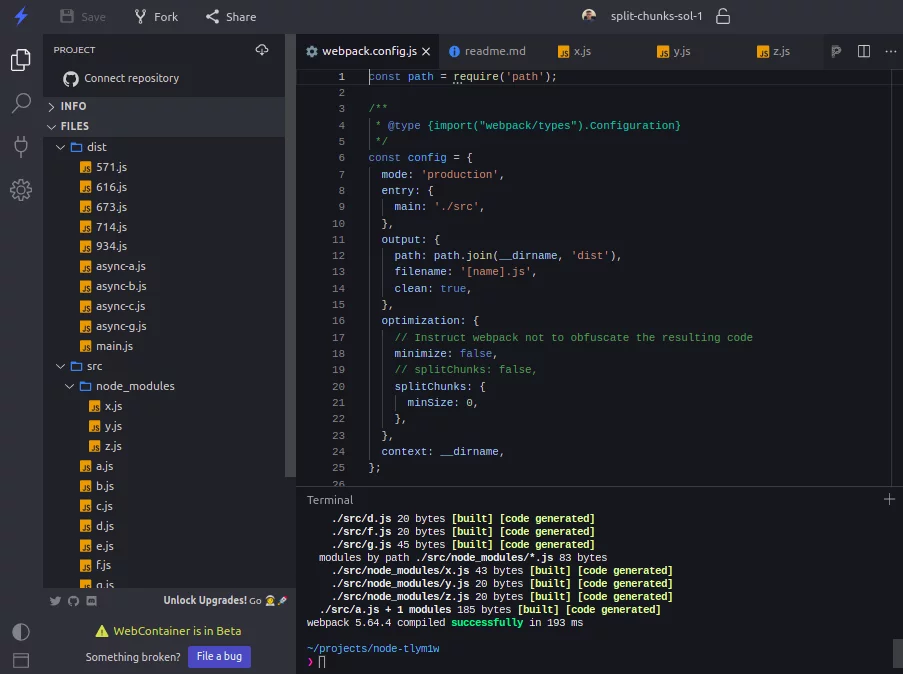Webpack: An in-depth introduction to SplitChunksPlugin