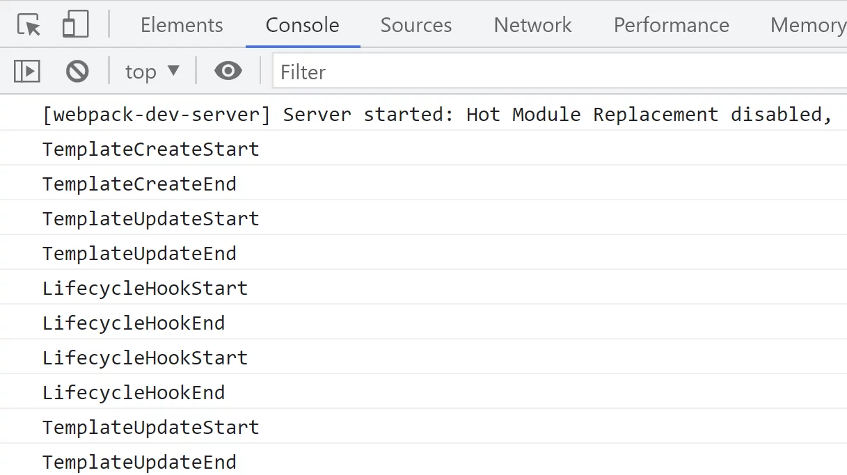 Debugging techniques in Angular - Profiling
